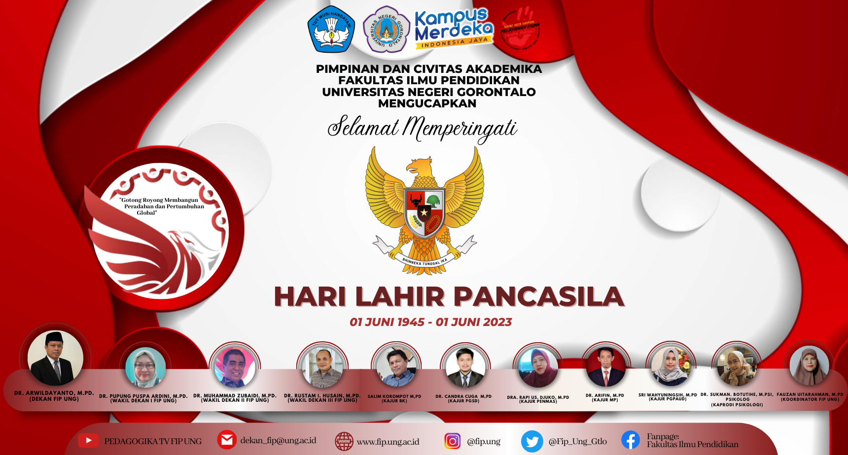 Hari Lahir Pancasila, Dekan FIP: Pancasila sebagai Alat Pemersatu ...
