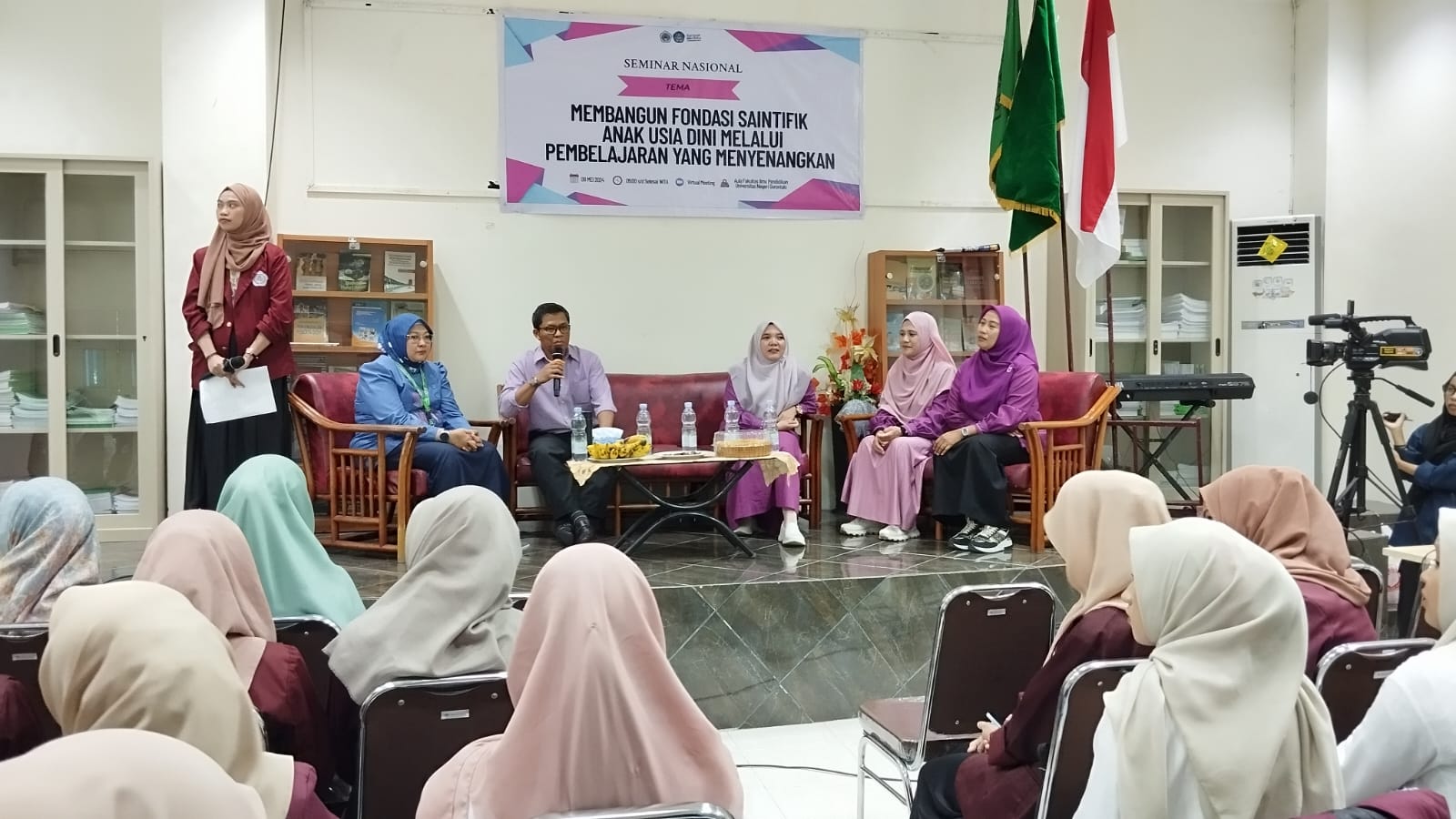 Jurusan PG-PAUD Fakultas Ilmu Pendidikan UNG sukses menggelar seminar nasional - FIP UNG
